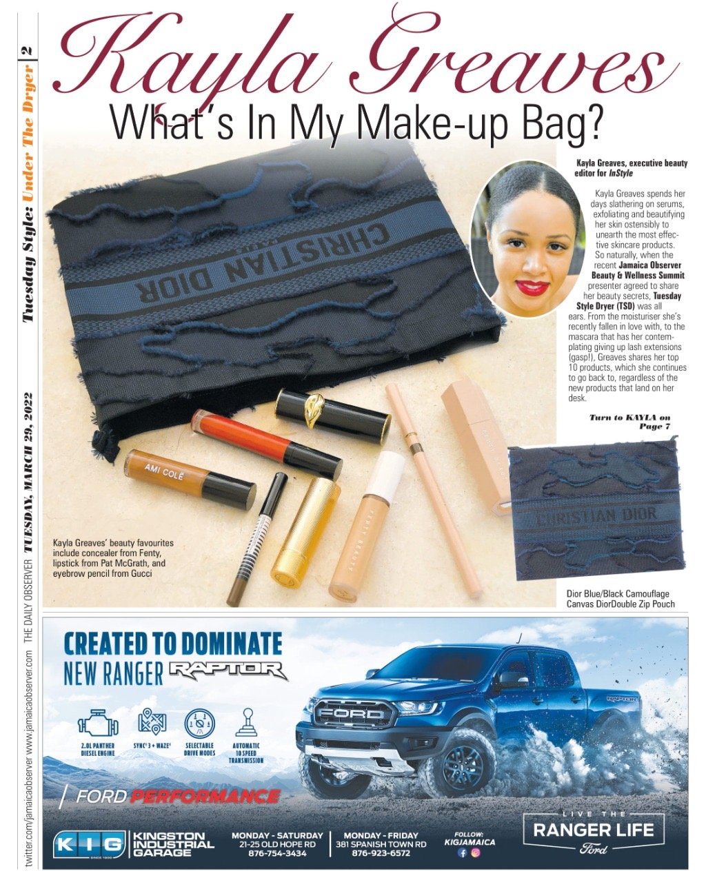 Press — Kayla Greaves