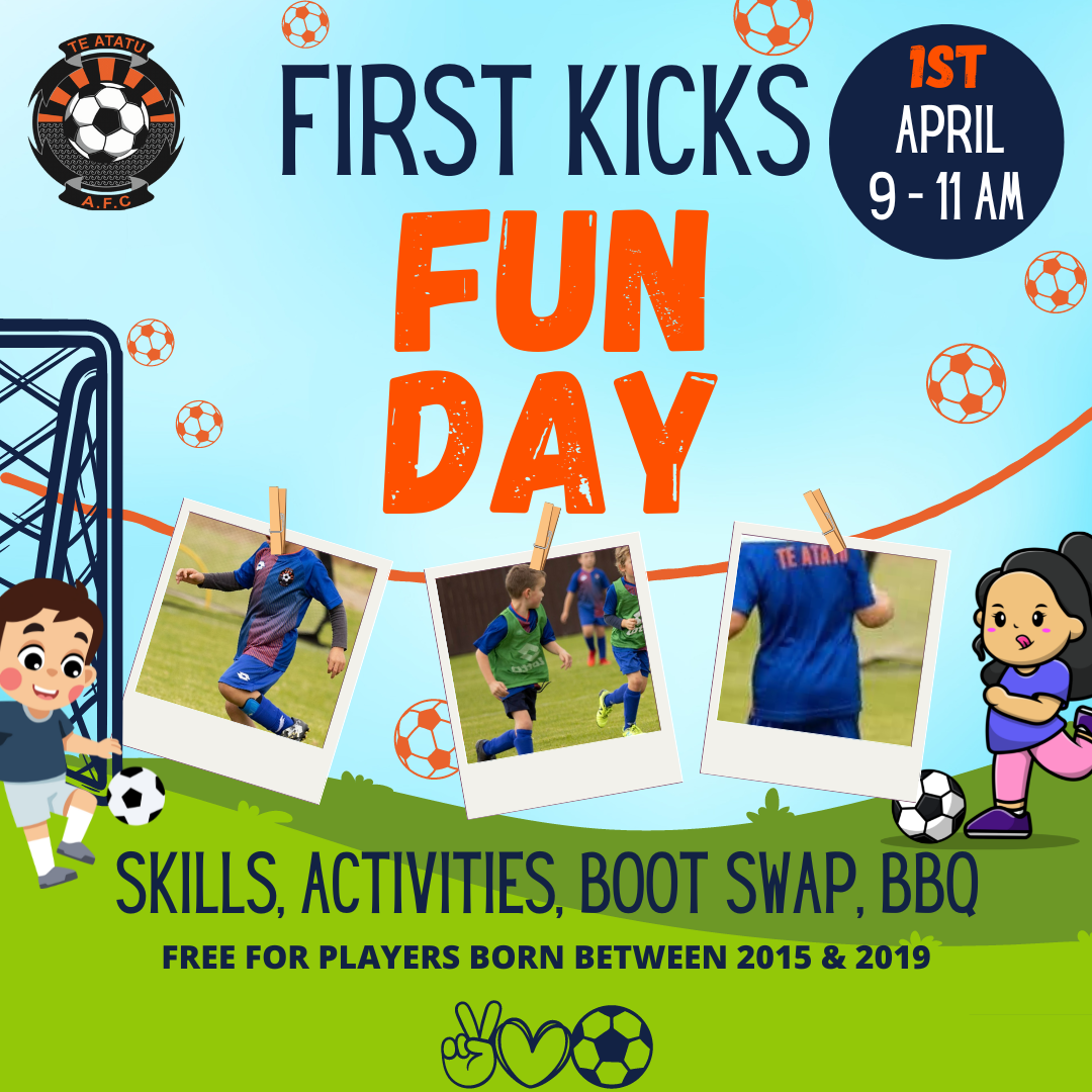 First Kicks Fun Day — Te Atatu AFC
