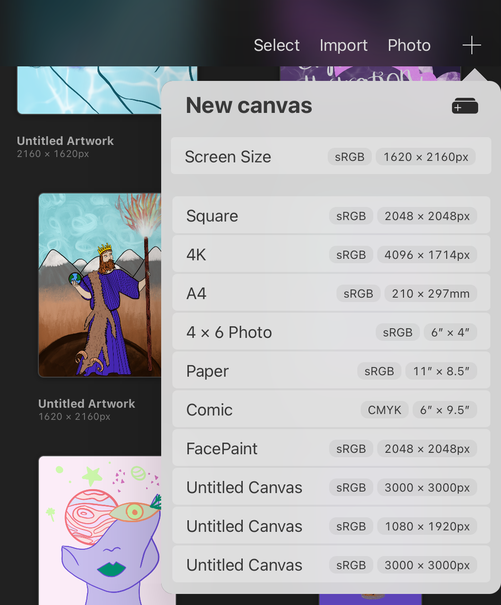 The Best Canvas Size for Digital Art — DIGITAL ARTS BLOG
