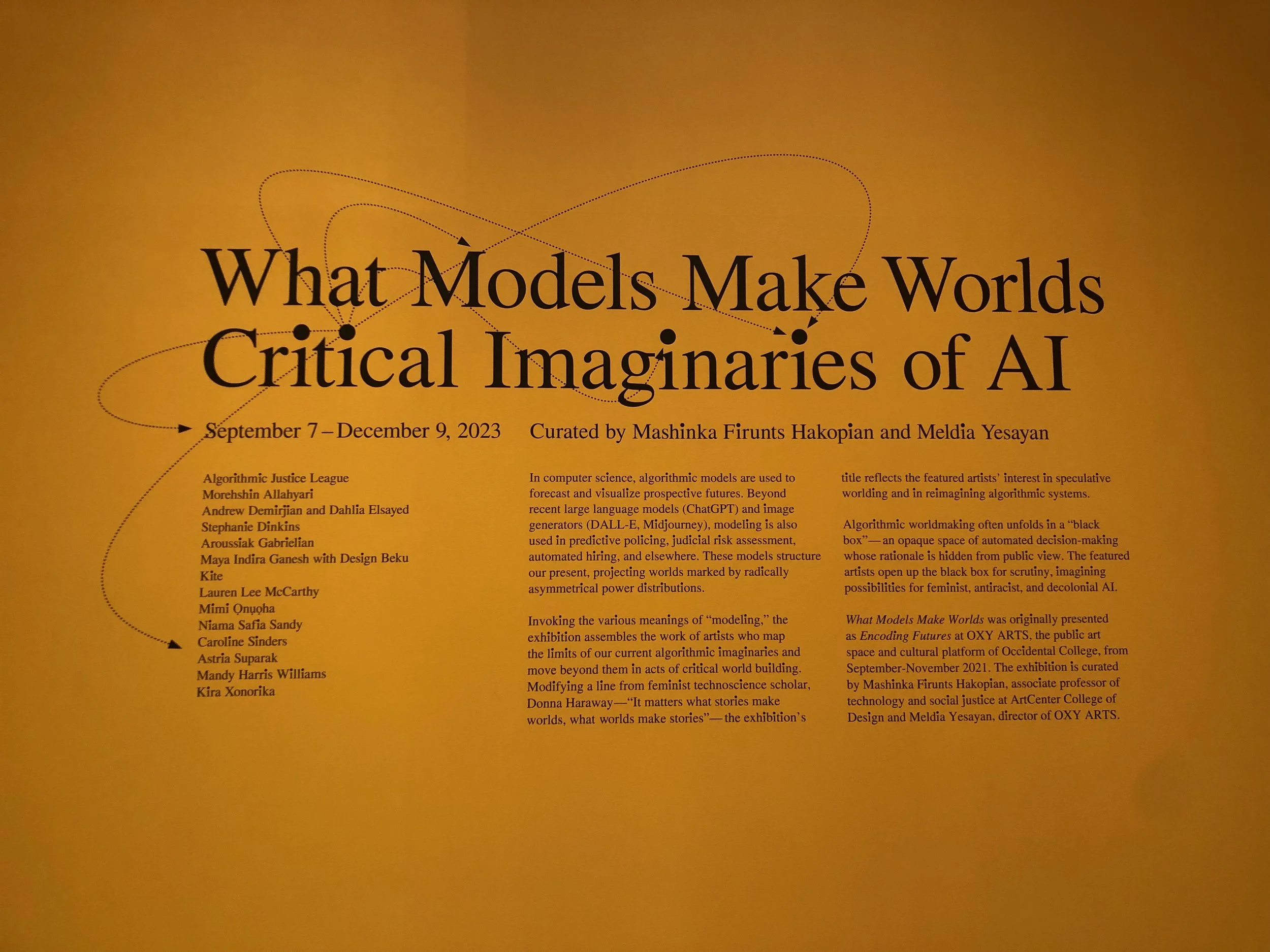 Exhibition: What Models Make Worlds: Critical Imaginaries of AI ...