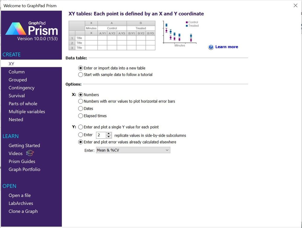 Creating a Dissolution Graph in GraphPad Prism | Excel in Science