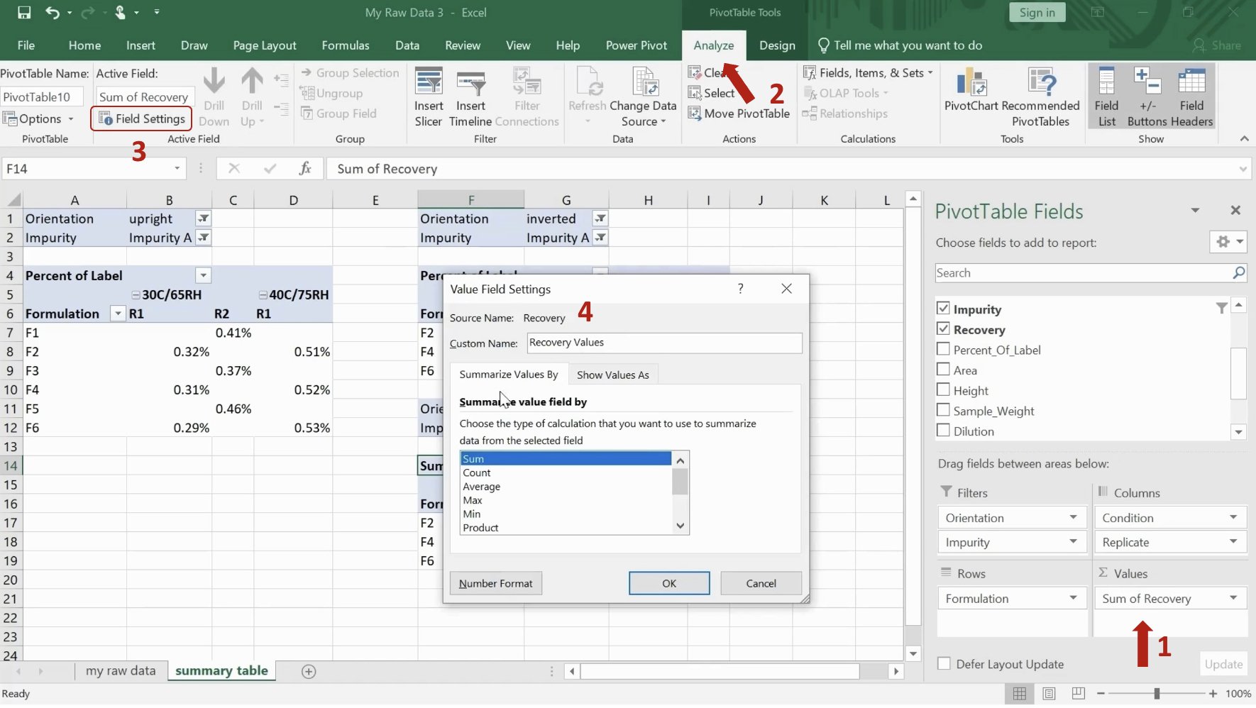 Exploring the Power of Pivot Tables: Three Features for Enhancing Data Analysis | Excel in Science