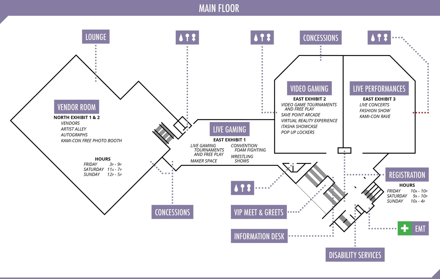 Location / Maps — Kami-Con