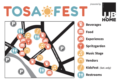 TosaFest Map and Parking — The Village of Wauwatosa