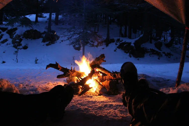 How to Build the Perfect Winter Campfire | Chiasson Smoke