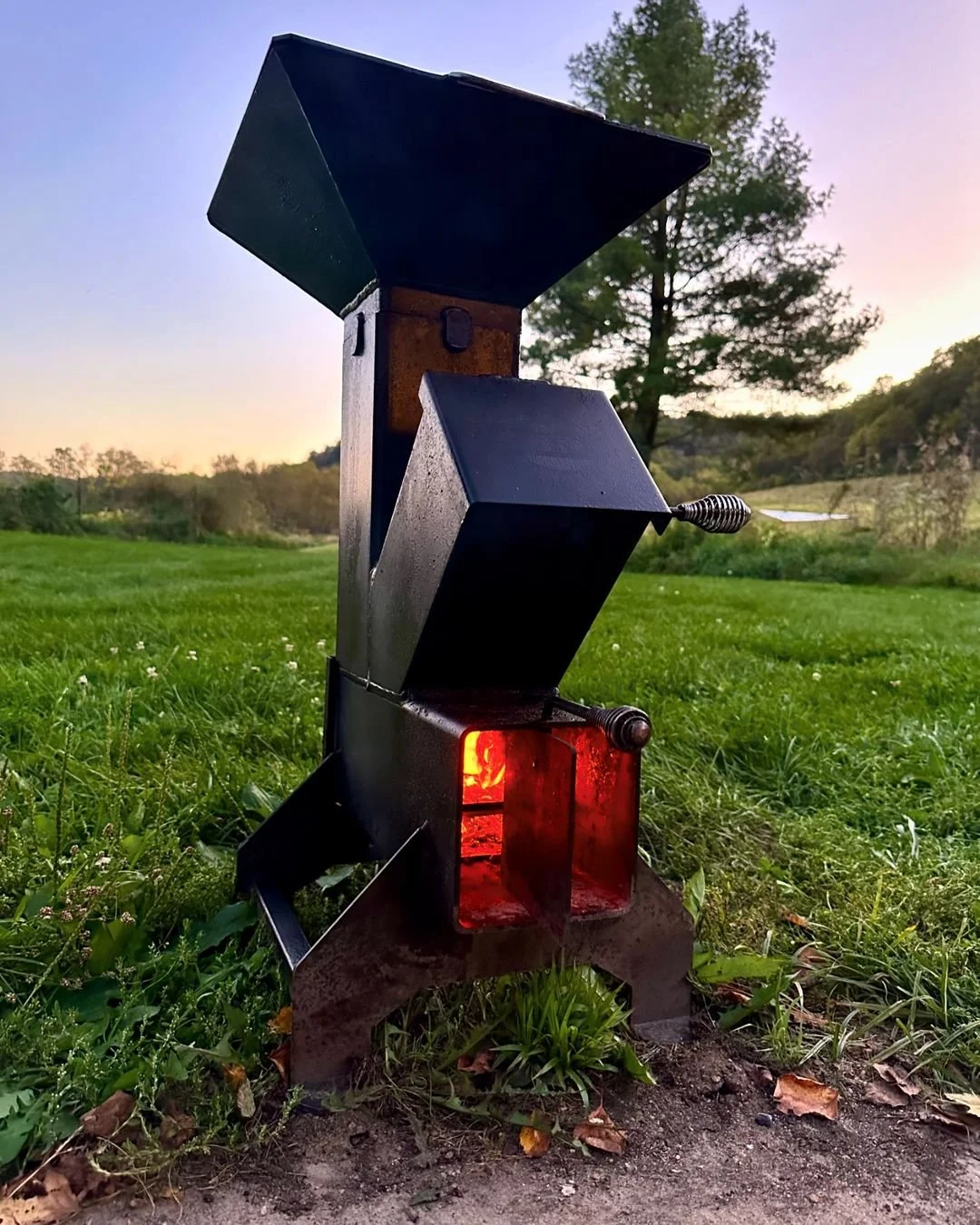 How to Control Heat on a Rocket Stove | Chiasson Smoke