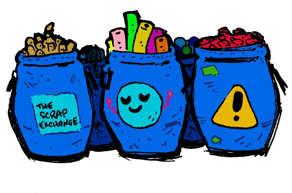 Blue Barrel Rentals — The Scrap Exchange