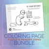 Chameleon's Can of Worms - Memory Verse & Coloring Page — Picture Book ...