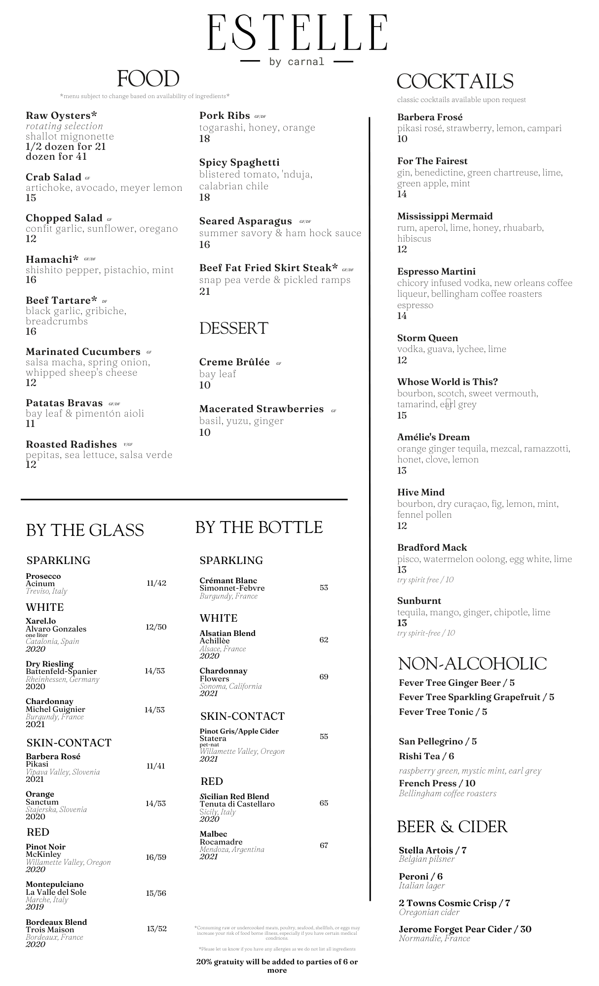 Bistro Estelle