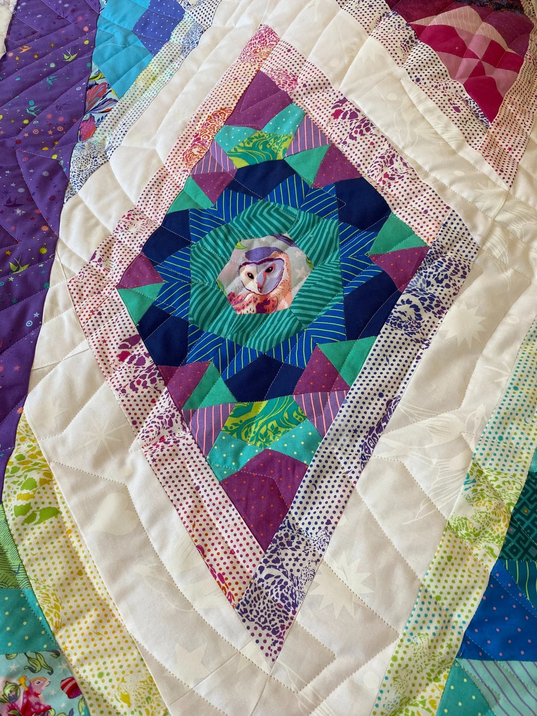 Tula Pink Queen of Diamond — Blocks and Borders Quilting