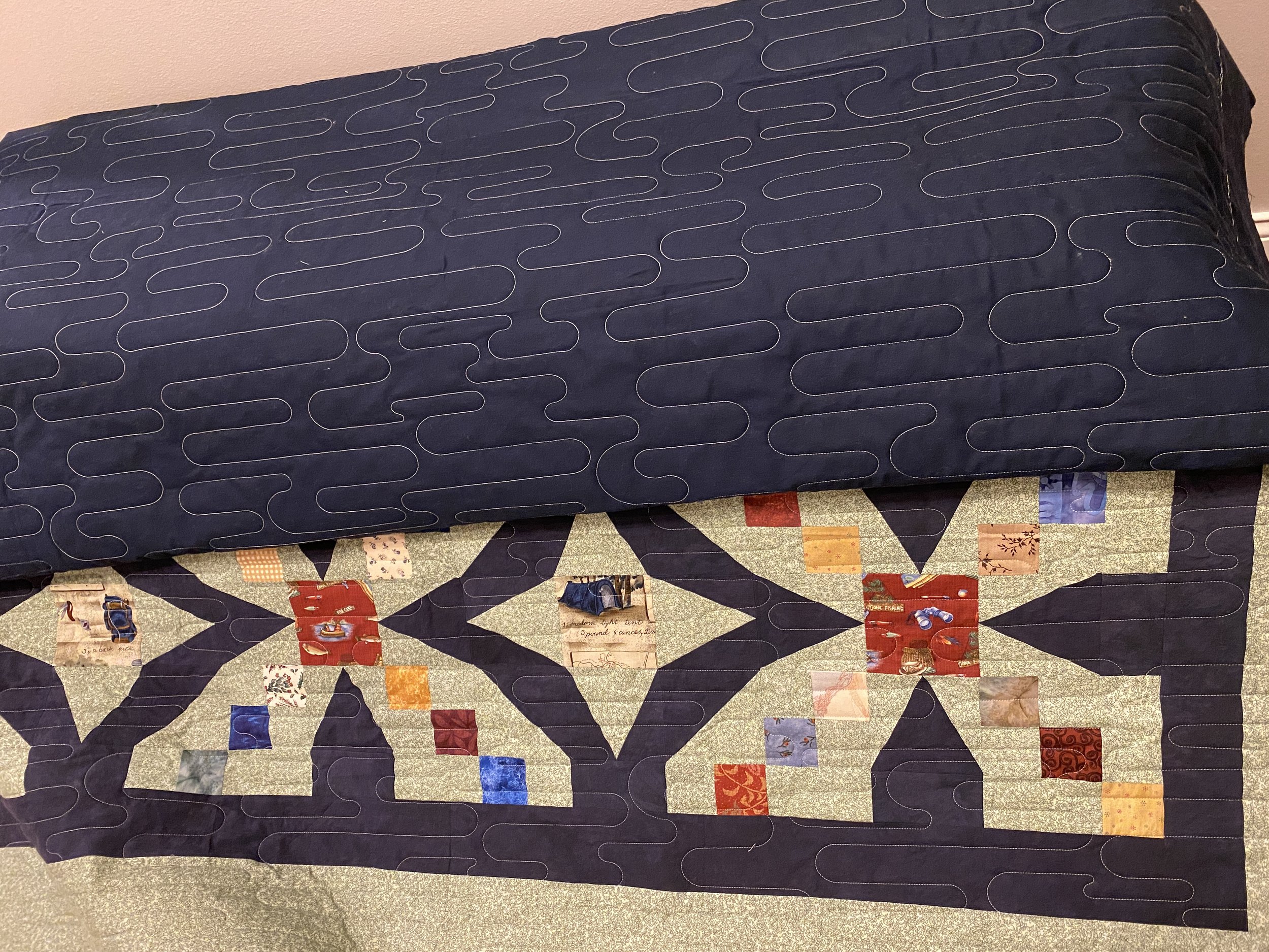 Calm Water Quilt Pattern — Blocks and Borders Quilting