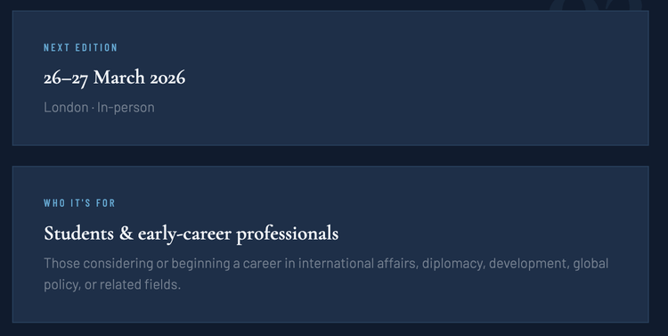 Our Programmes — Global Diplomatic Forum — Global Diplomatic Forum