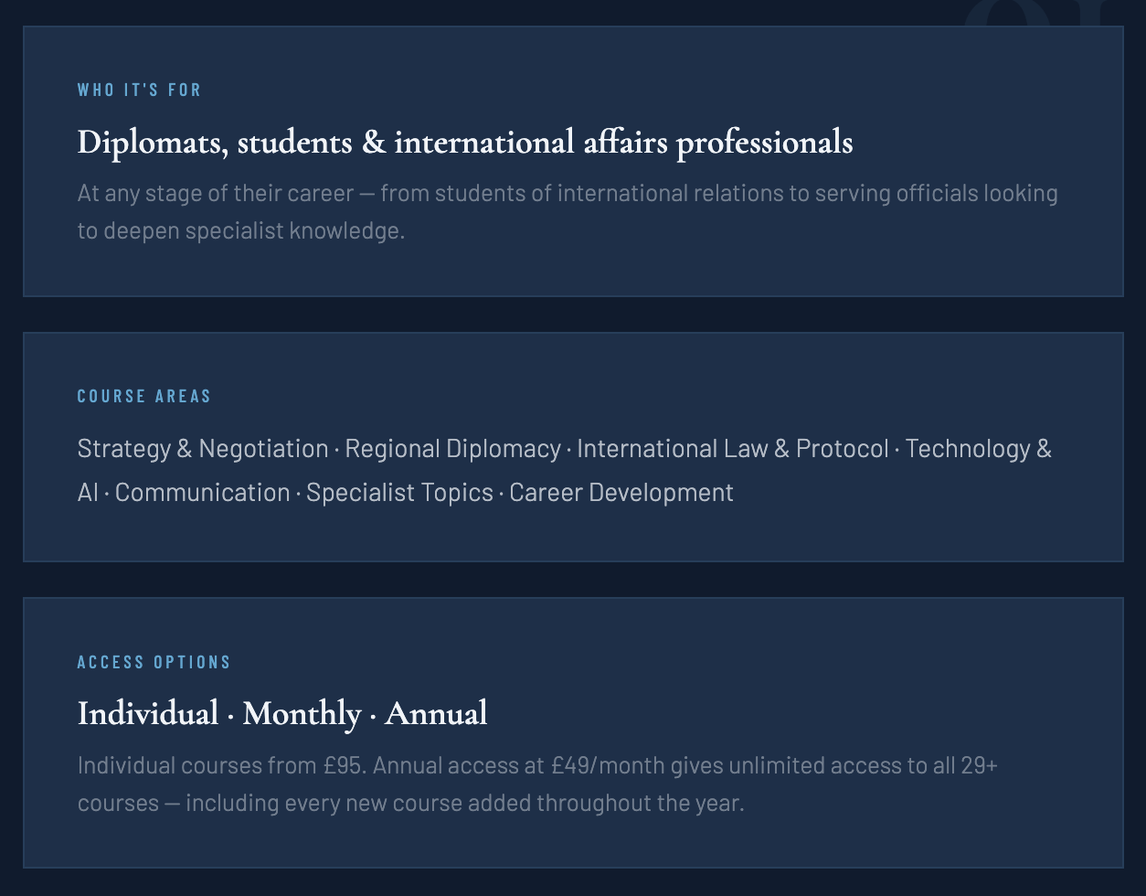 Our Programmes — Global Diplomatic Forum — Global Diplomatic Forum
