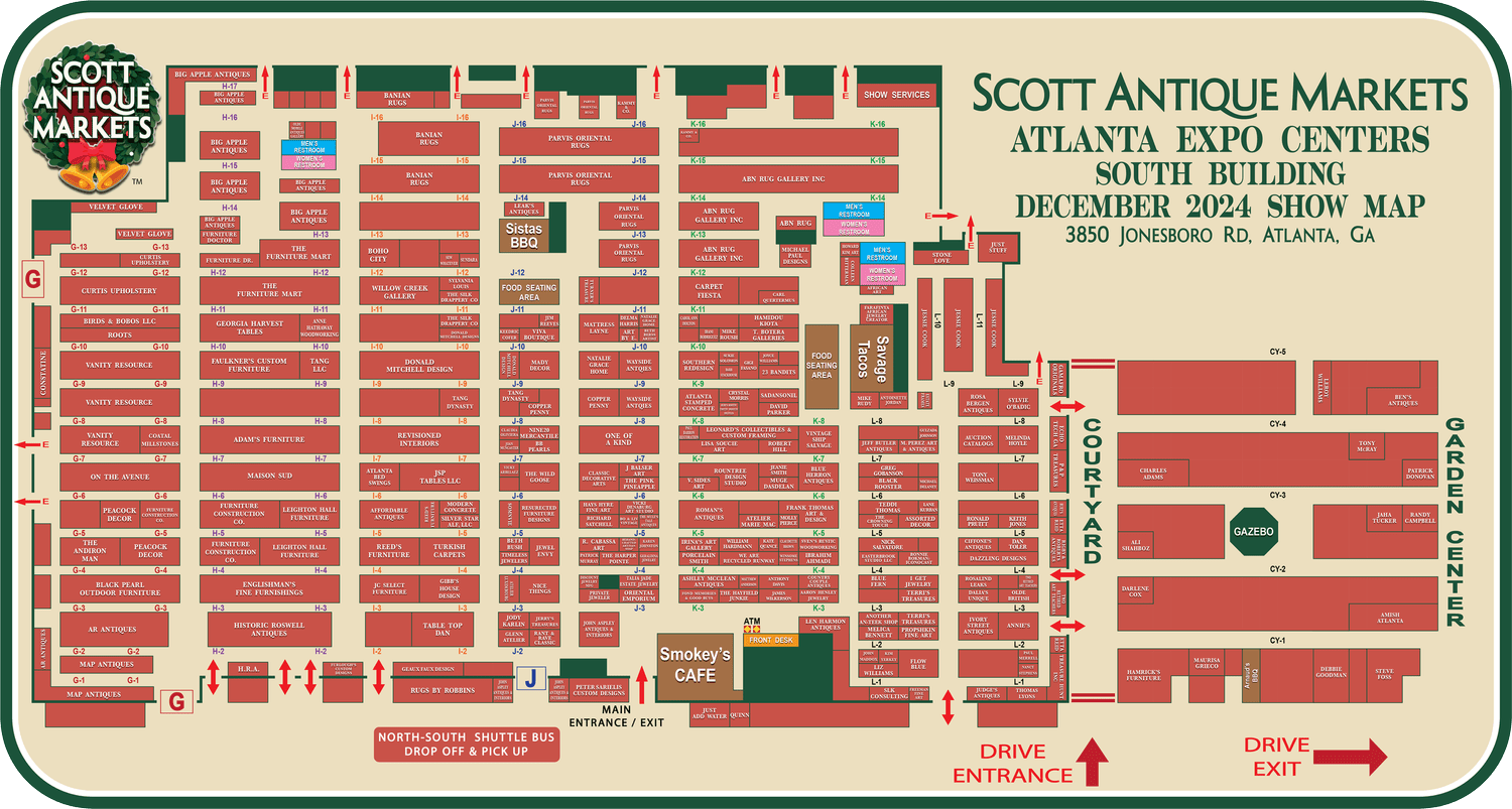 AtlantaShow Maps — SCOTT ANTIQUE MARKETS