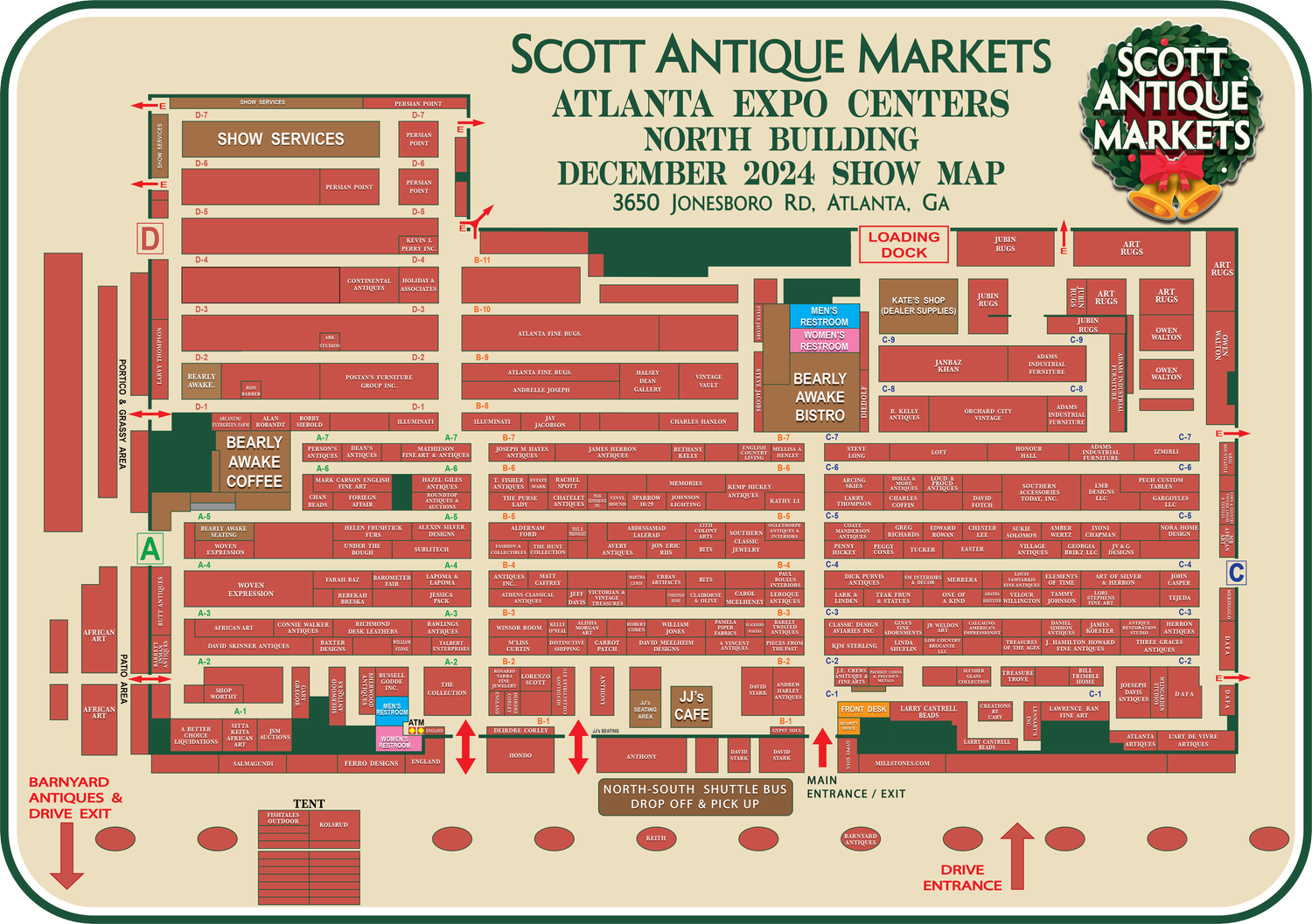 AtlantaShow Maps — SCOTT ANTIQUE MARKETS
