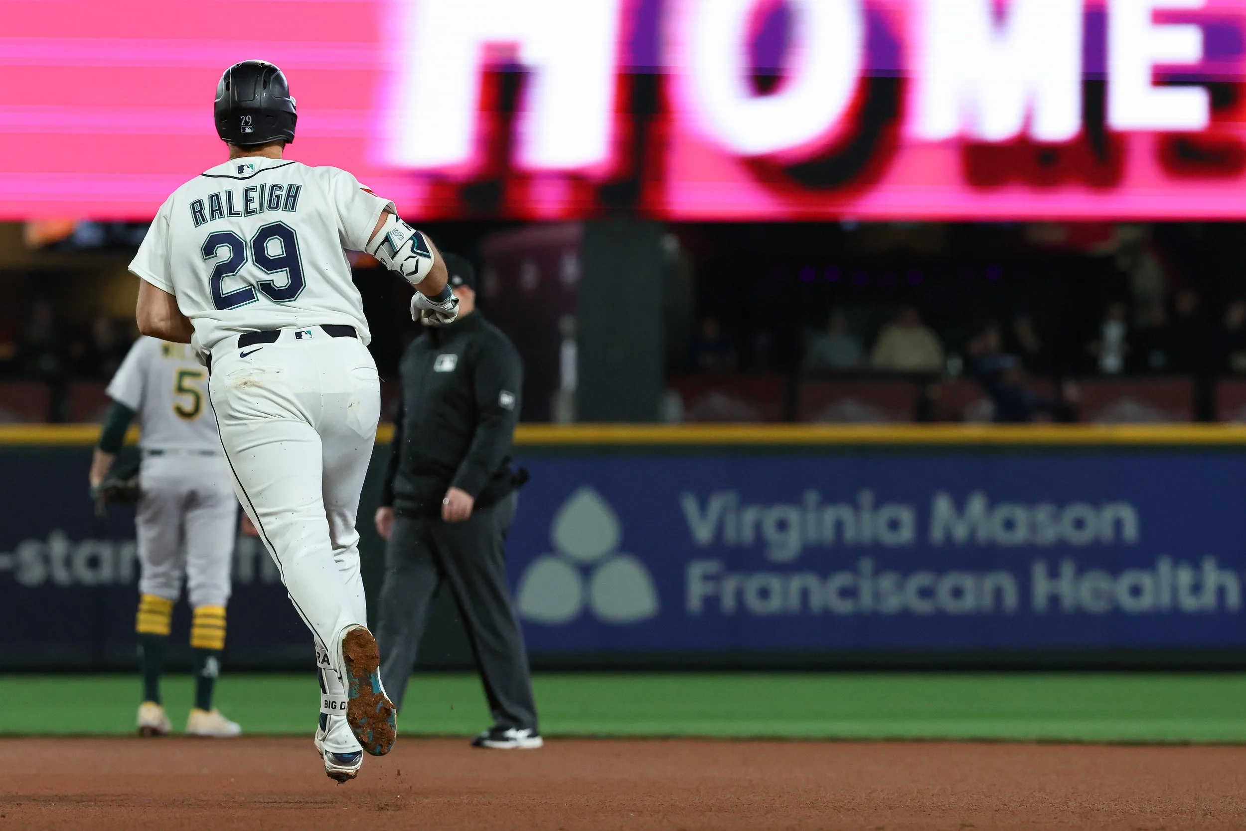 Mariners Catcher Cal Raleigh Day-To-Day With “General Soreness ...