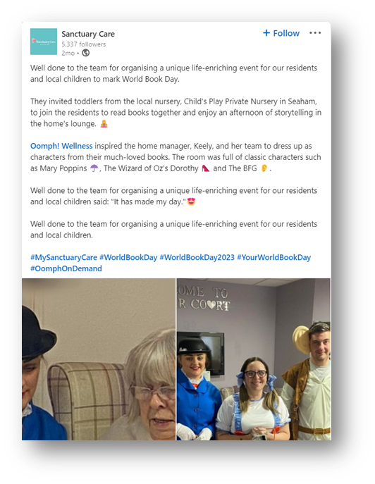 Discover how Oomph’s Wellbeing & Activities platform enhances the mental wellbeing of older ...