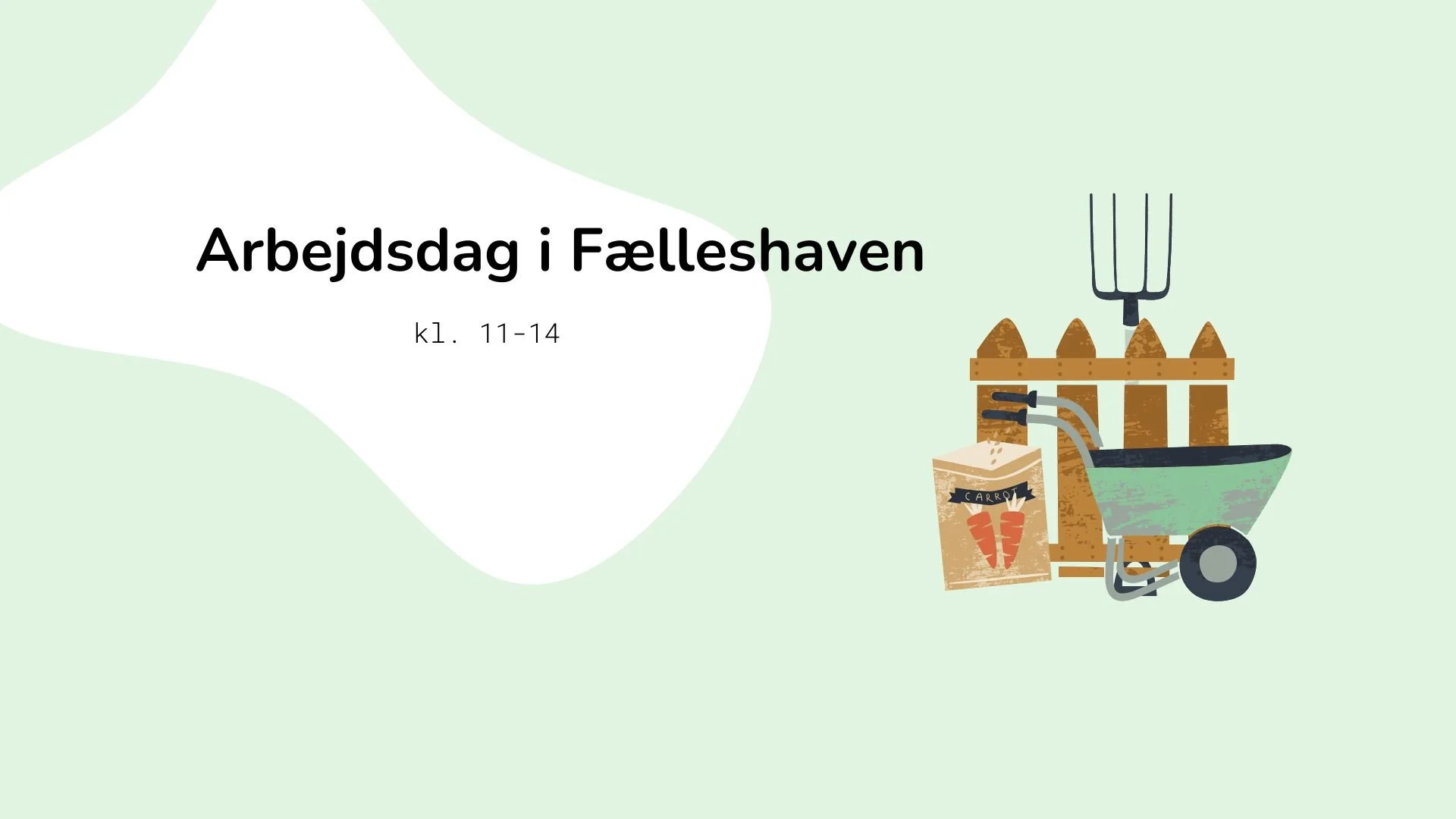 Arbejdsdag i Frederiksberg Fælleshave — Det Bæredygtige Forsamlingshus
