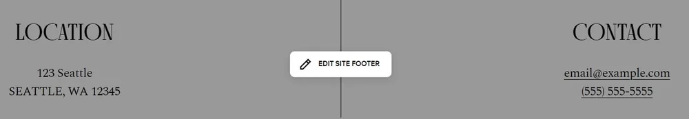 How to add footer navigation in Squarespace 7.1 and 7.0