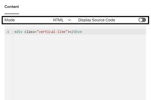 Add a vertical line in Squarespace 7.1 & 7.0 - Two Methods