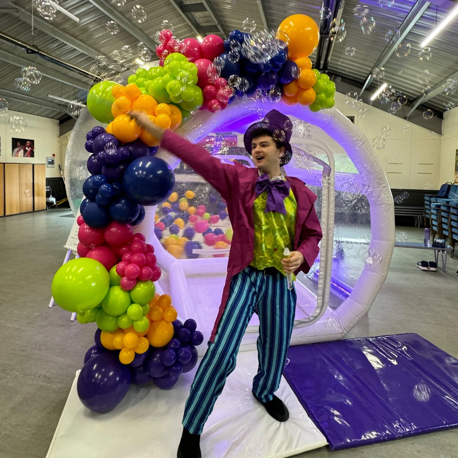 5m Bubble House - Unforgettable Party Fun | Balloon Sensations