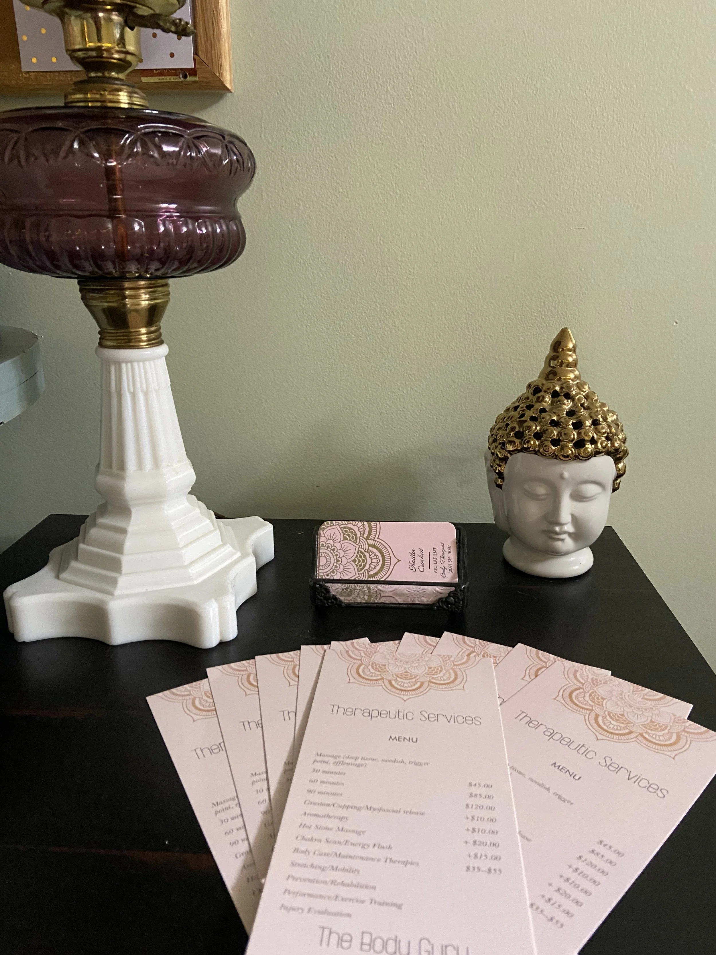 Menu — THE BODY GURU