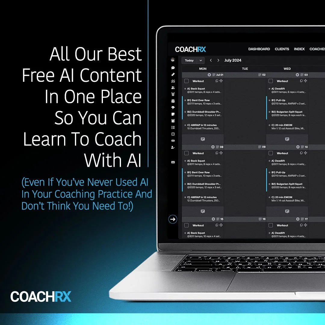Free Resources — CoachRx