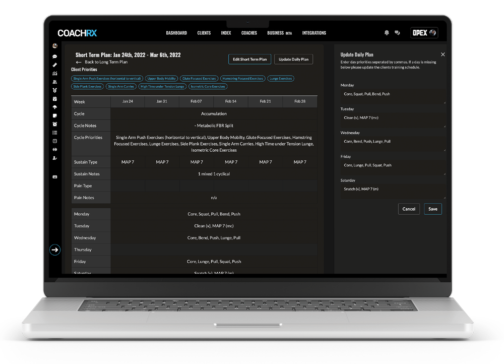 Pro Tip: Long-Term Planning Made Simple — CoachRx