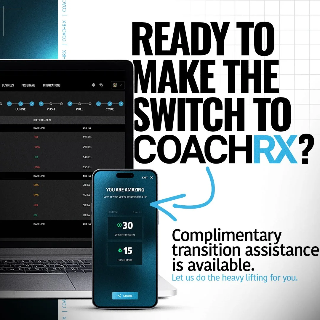 CoachRx Vs The Rest - Competitive Comparison — CoachRx