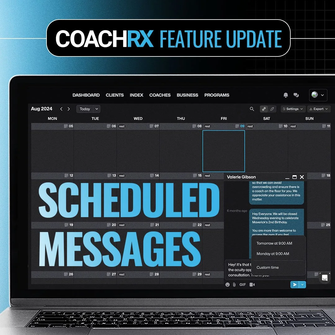 Introducing Scheduled Messages: Elevate Your Coaching Communication ...