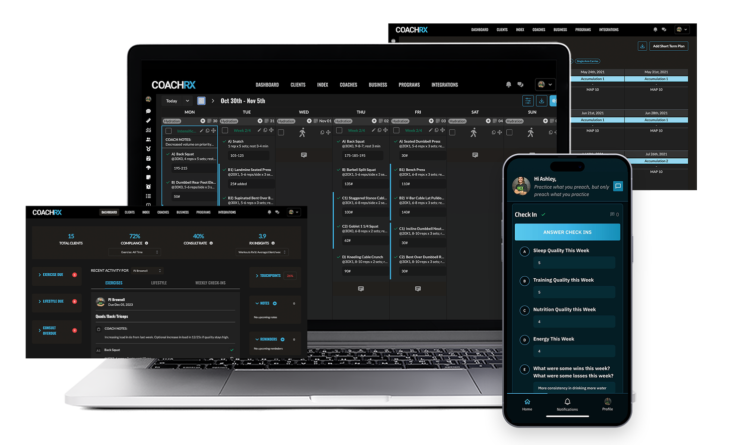 CoachRx Vs The Rest - Competitive Comparison — CoachRx