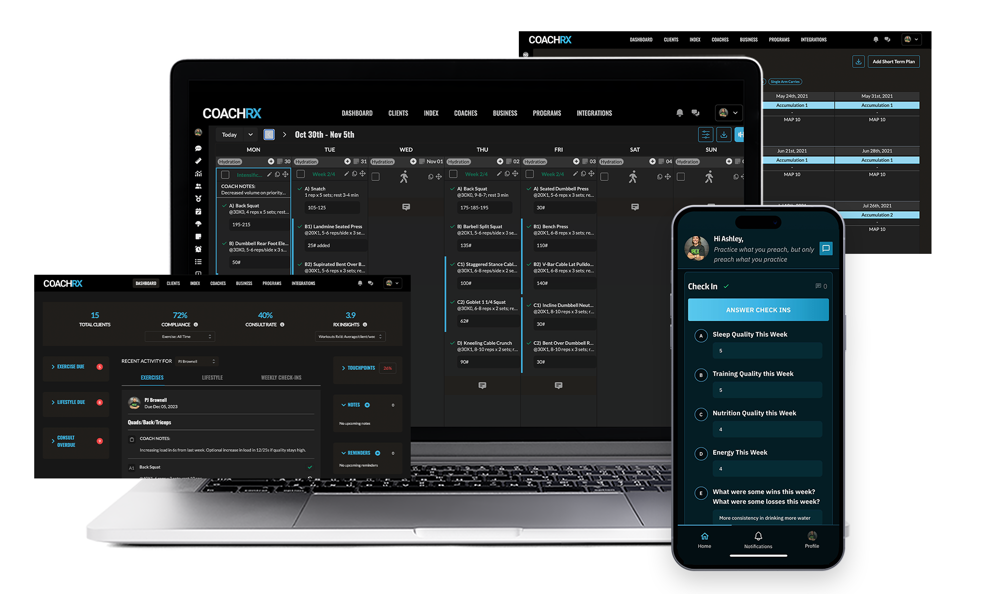 CoachRx Vs The Rest - Competitive Comparison — CoachRx
