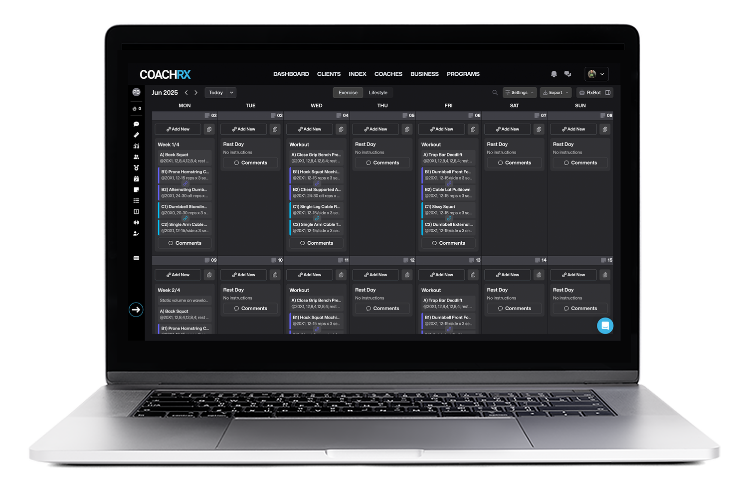 Get Started Guide — CoachRx