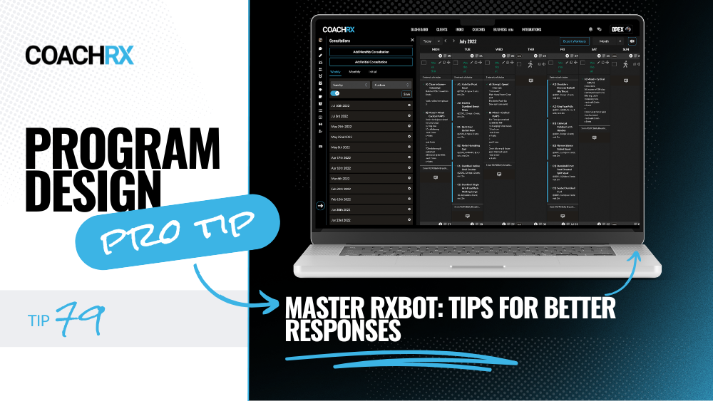 Pro Tip: Transform Your Program Design with RxBot: The Complete Guide ...