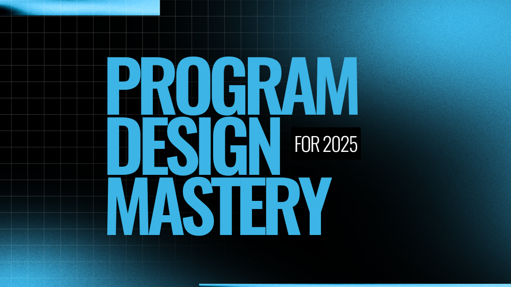 Program Design Mastery for 2025 — CoachRx
