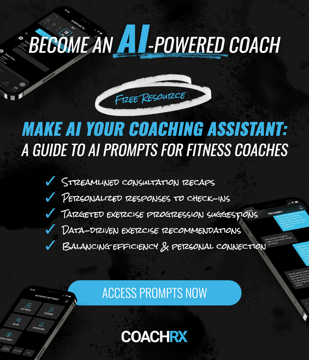 Fitness Coaching AI Prompt: Personalized Meal Plans — CoachRx