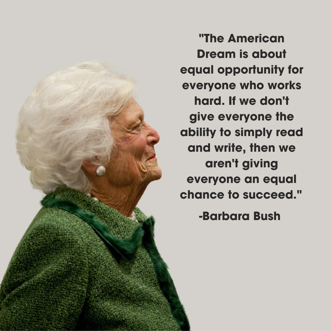 Why Literacy? — Barbara Bush Houston Literacy Foundation