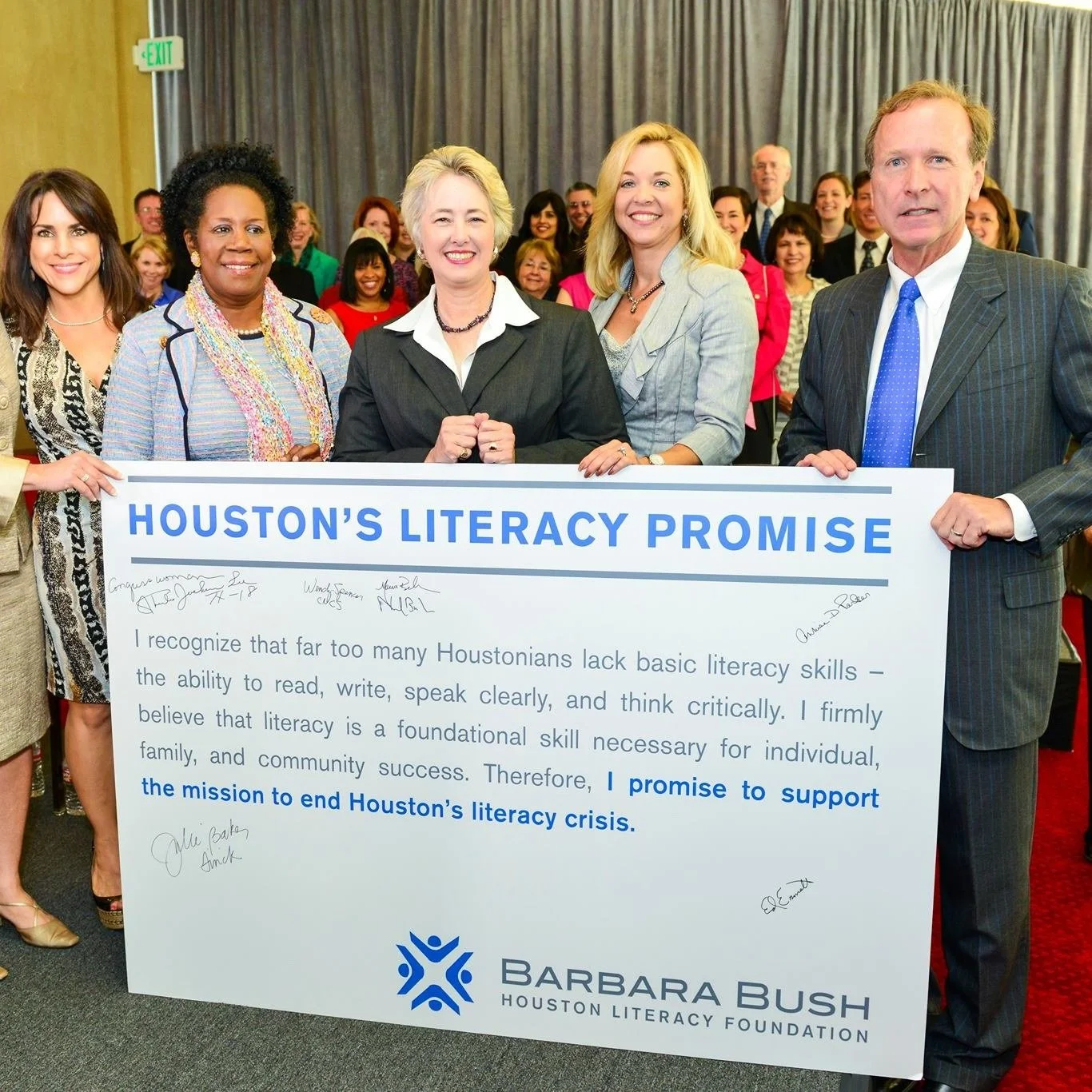 Informing the Community — Barbara Bush Houston Literacy Foundation