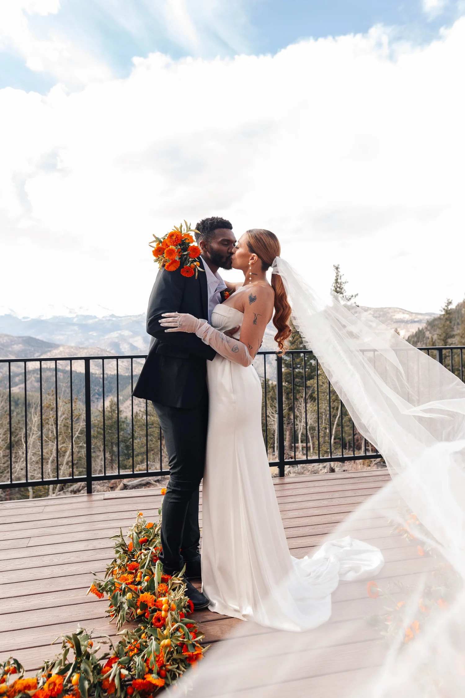 austin and greer's orange wedding — The Love Club