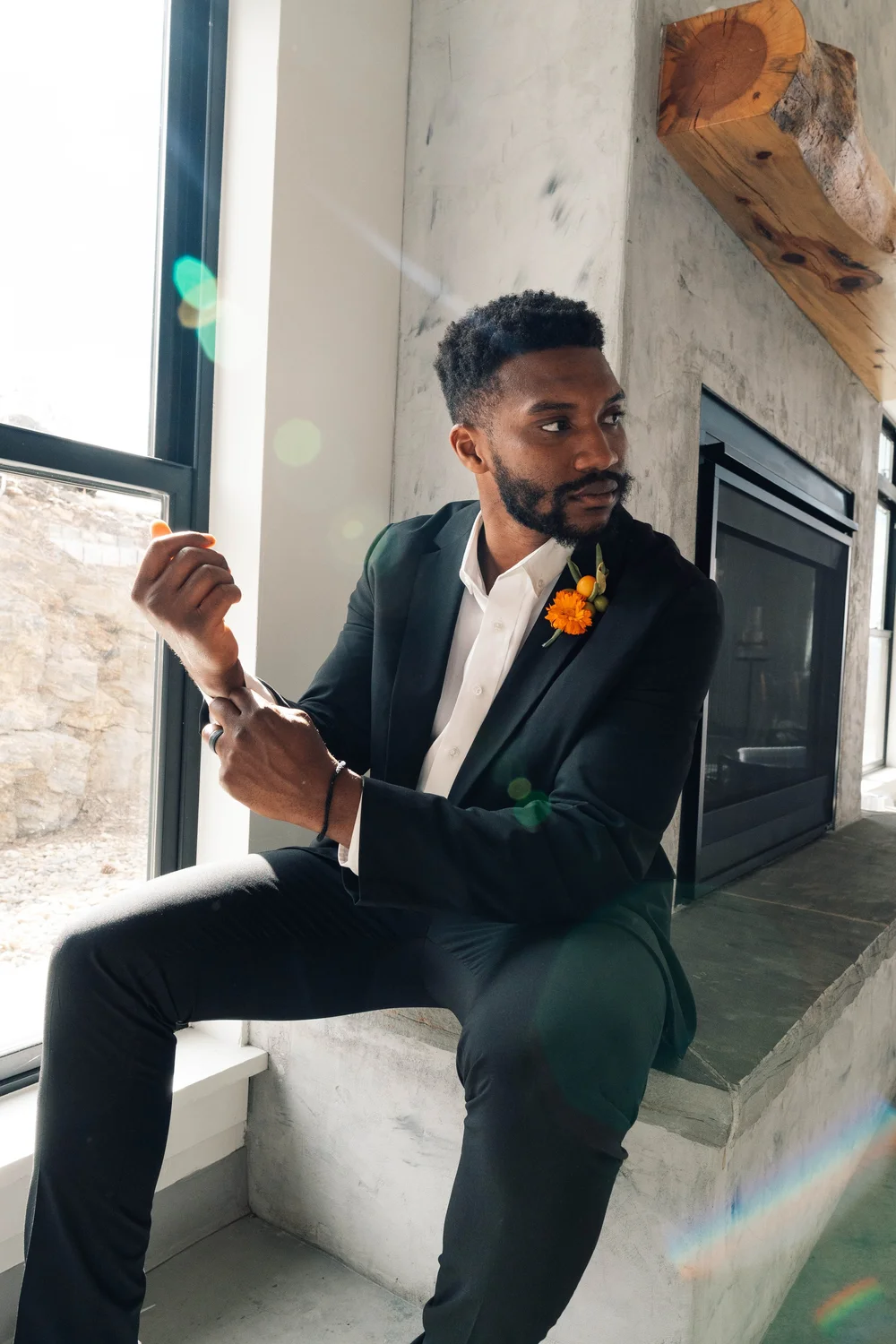 austin and greer's orange wedding — The Love Club