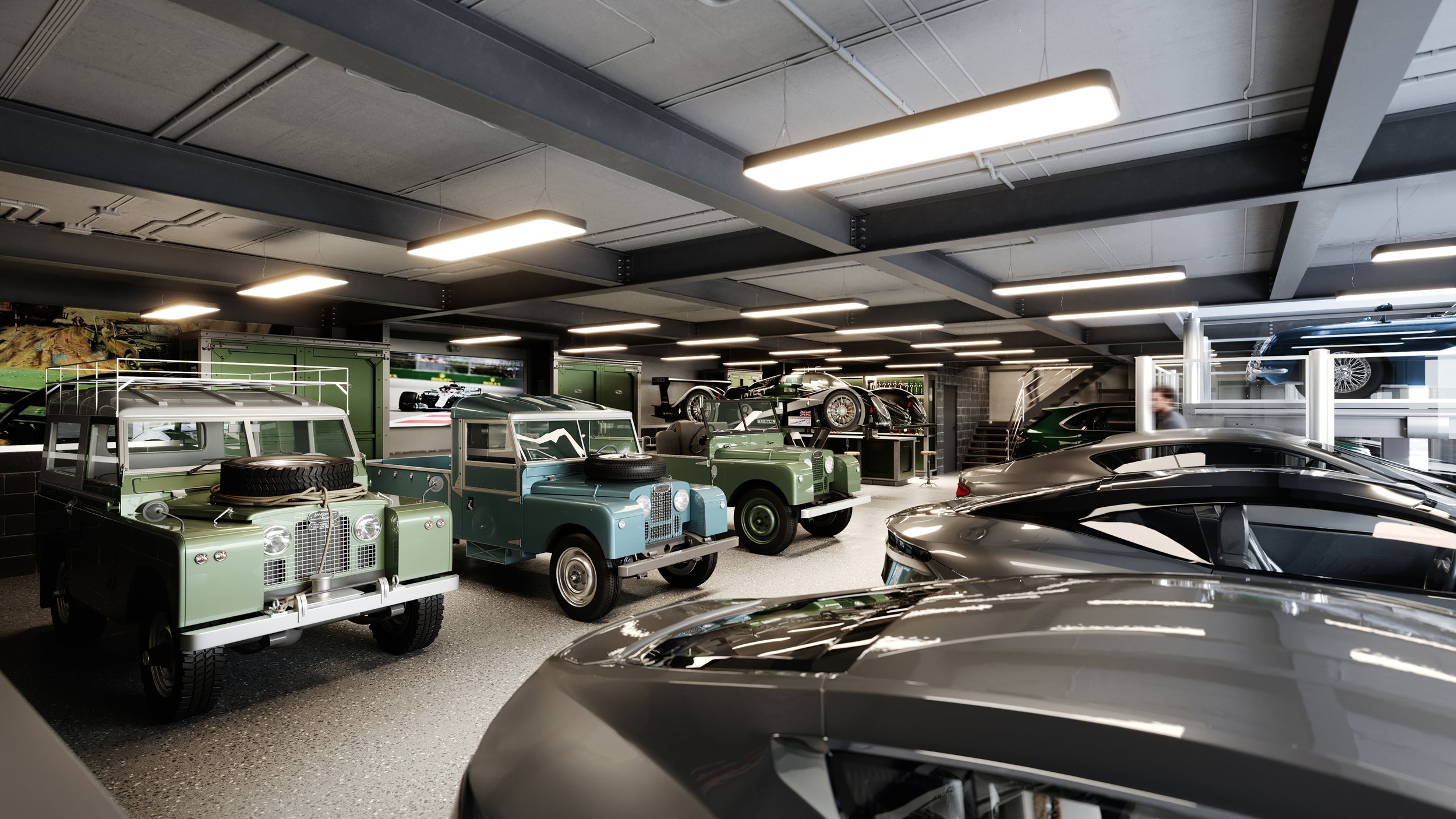 Classic Racing Garage - UK — Deverson Design
