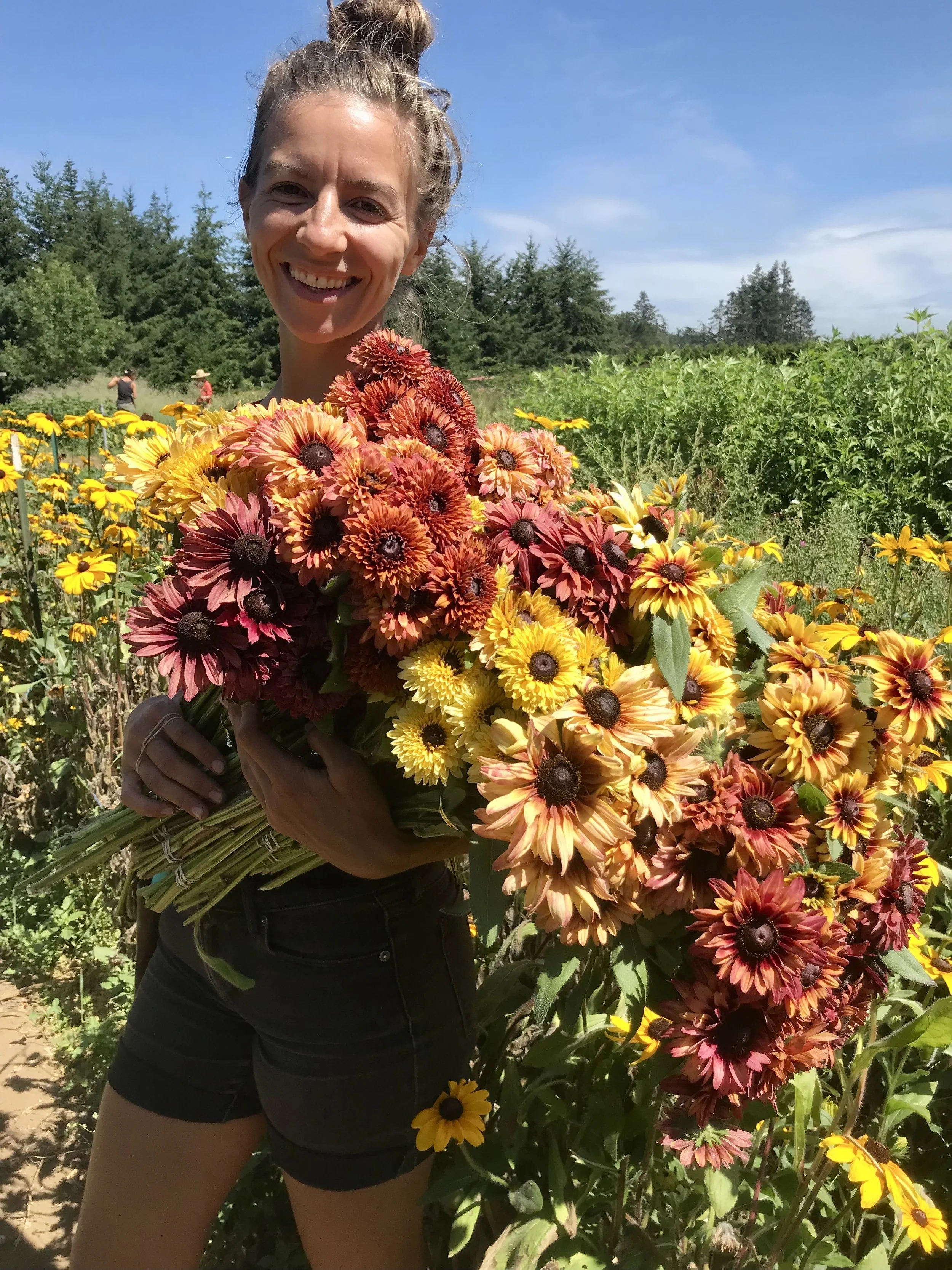 About — Bellingham Flower Farm + Florist | Free Range Flowers Farm
