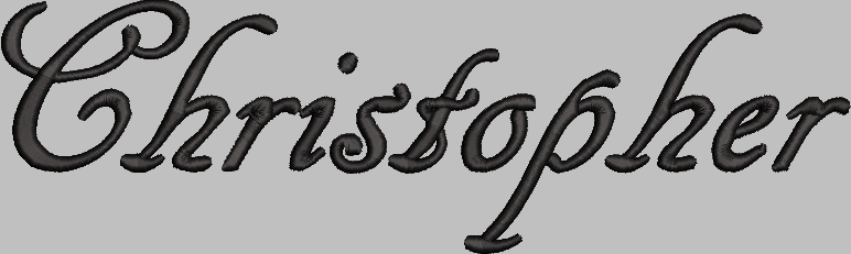 Christopher Name Design