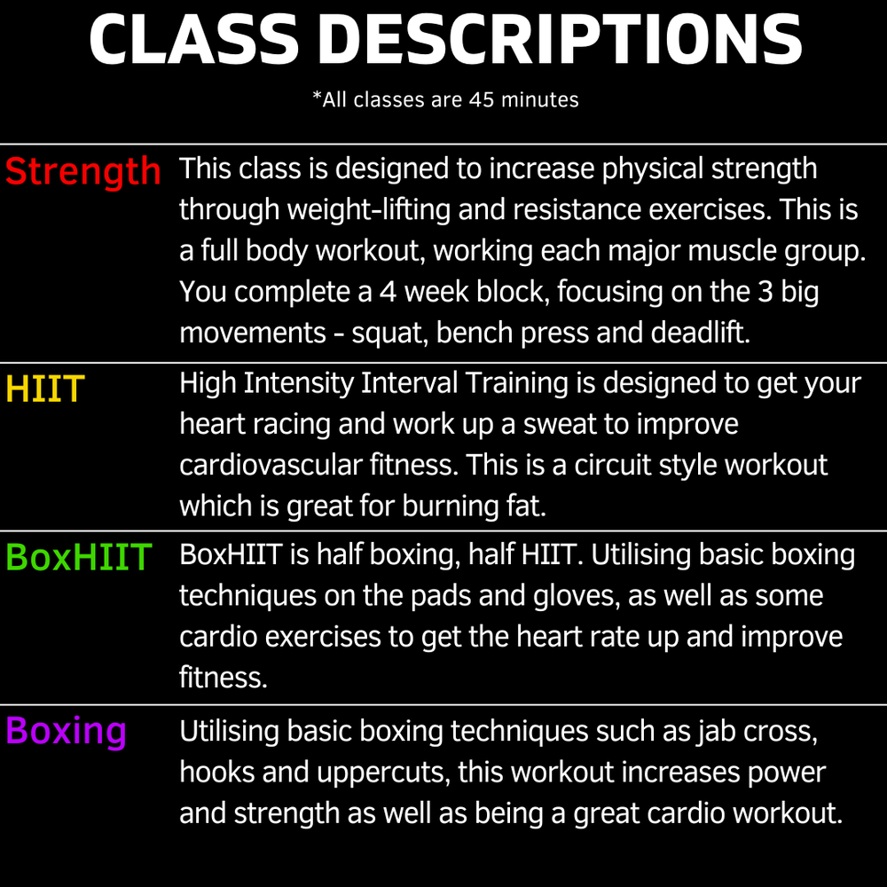 Services — The Vault Gym