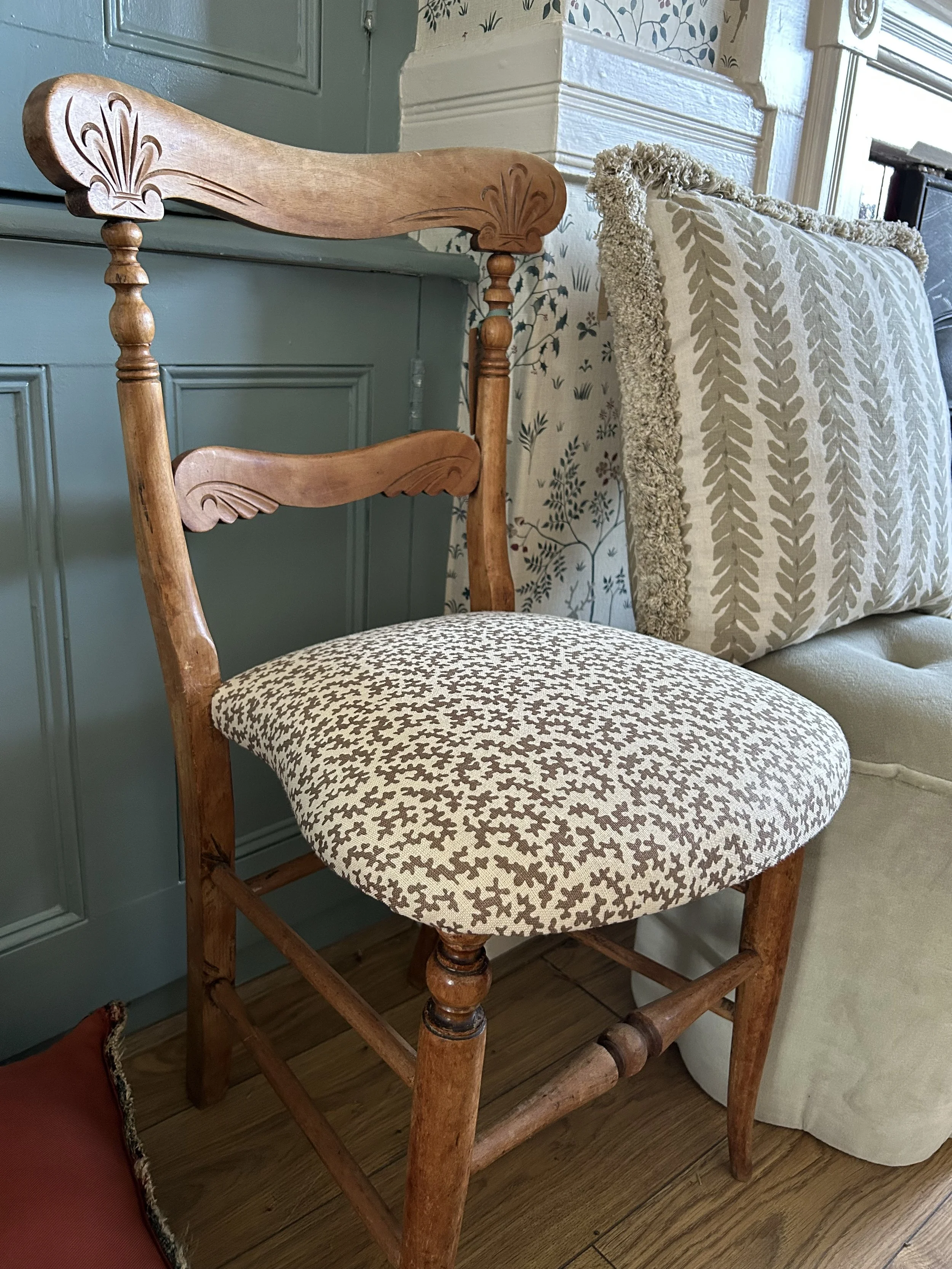 Victorian Button Back Lewis & Wood Chair | Westcot House
