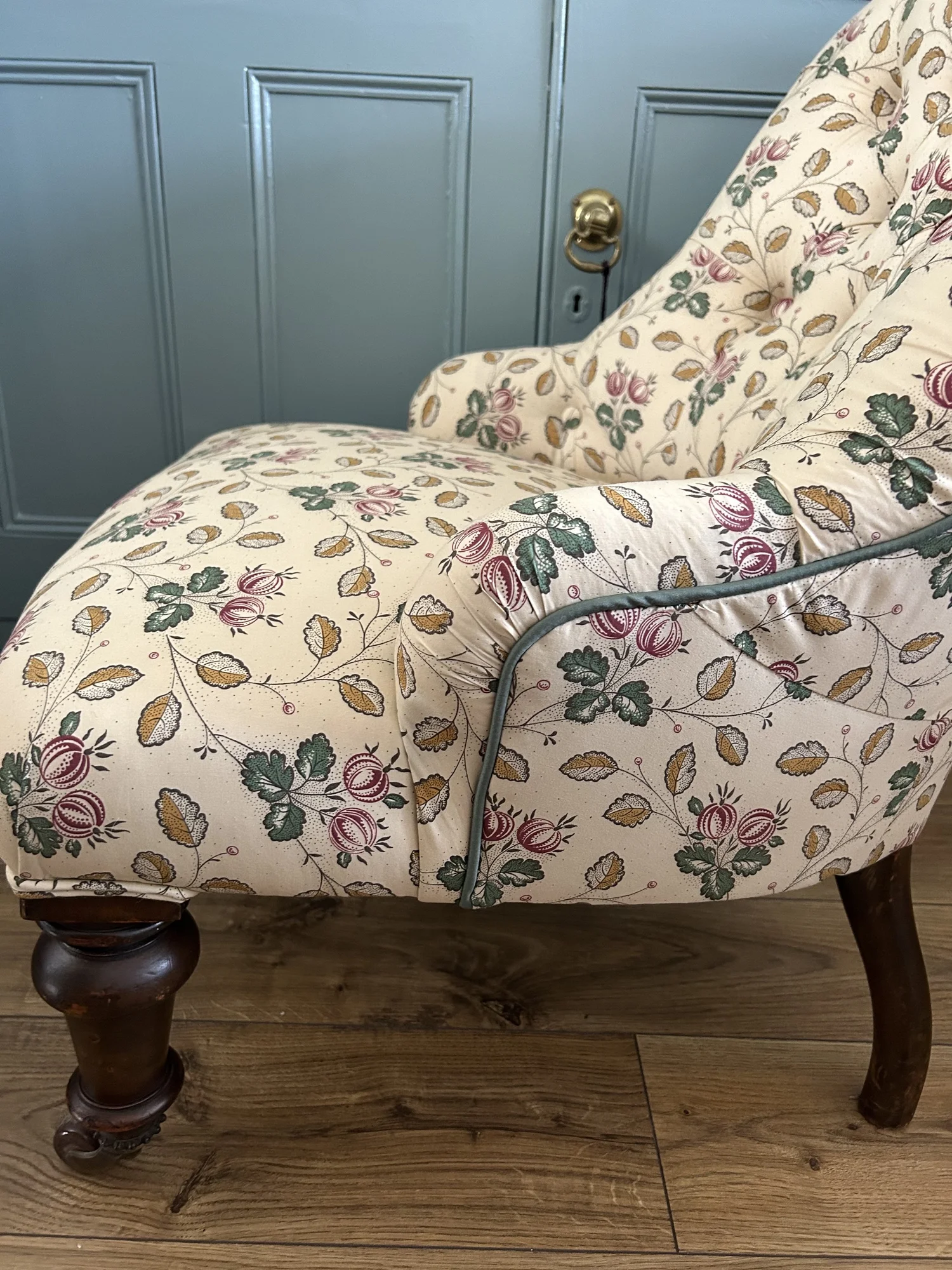 Victorian Button Back Lewis & Wood chair | Westcot House
