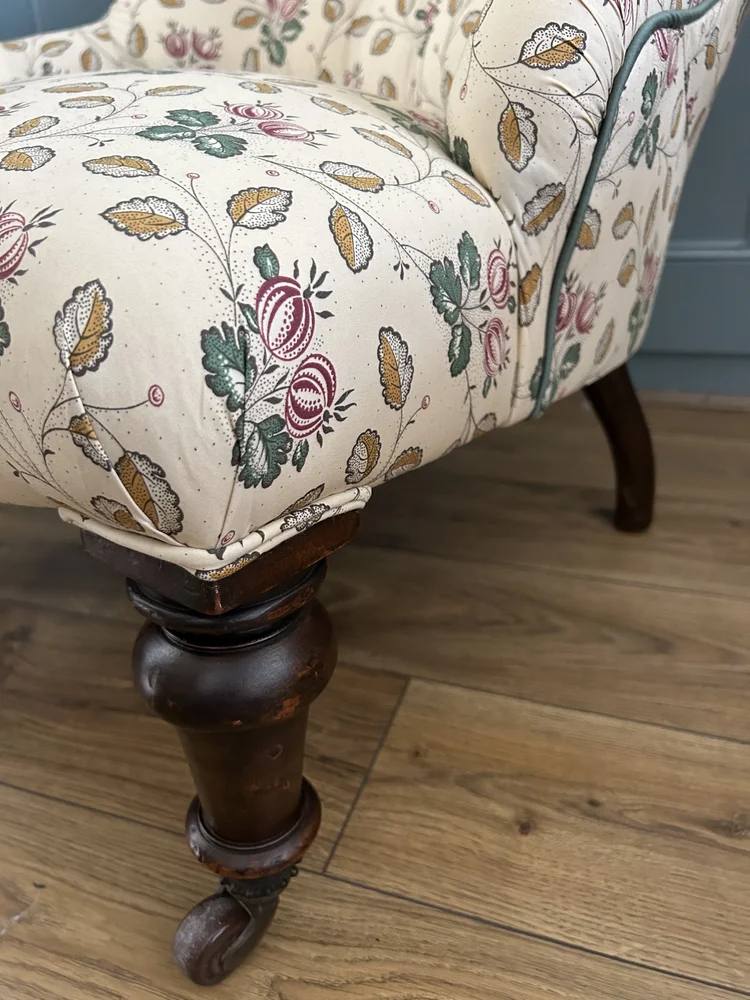 Victorian Button Back Lewis & Wood chair | Westcot House