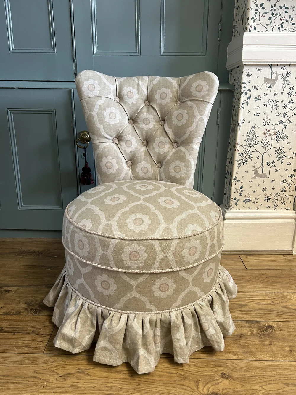 Victorian Button Back Lewis & Wood chair | Westcot House