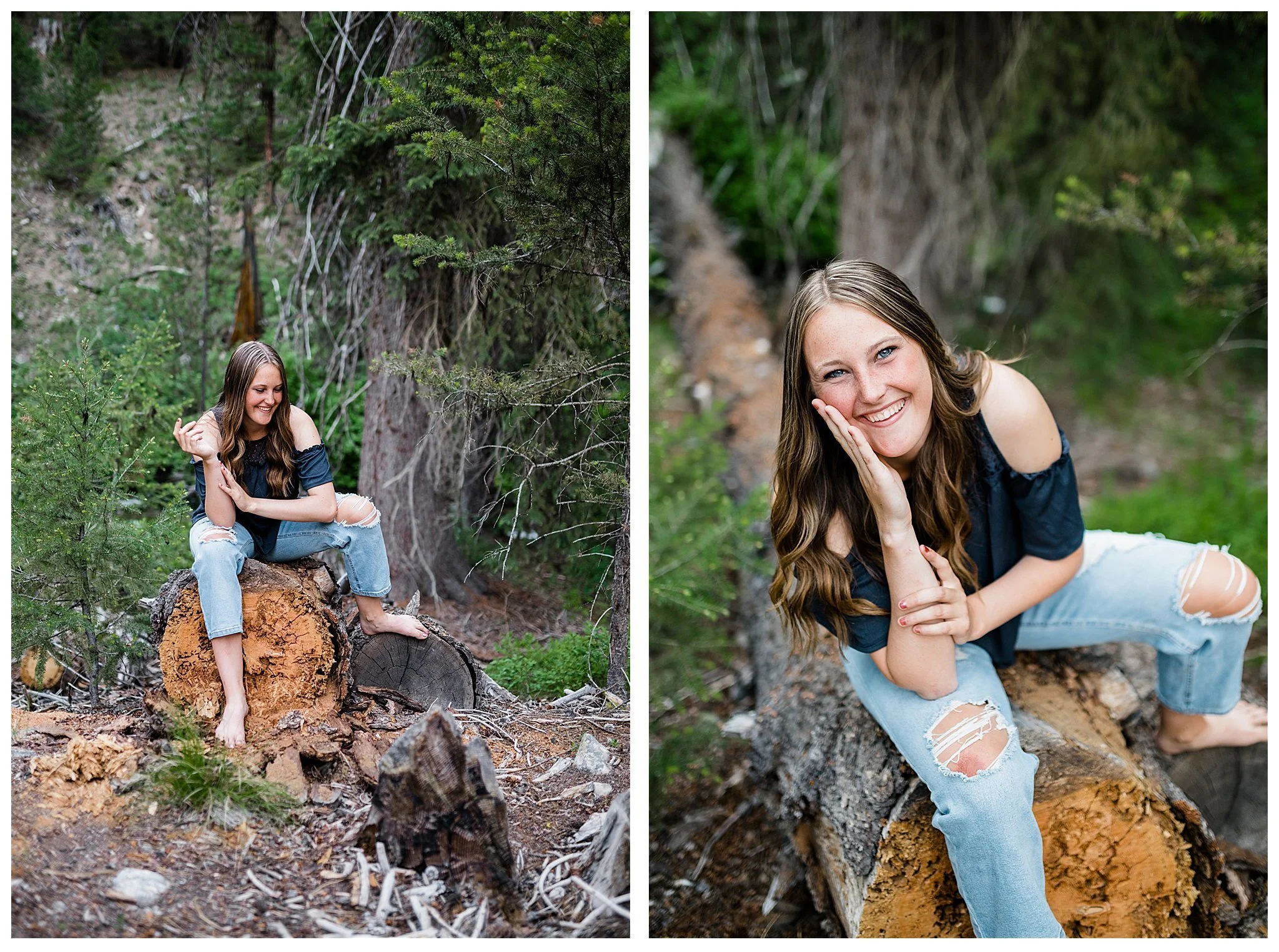 Outdoorsy Campfire Senior Session in Idaho — SS Photography & Design