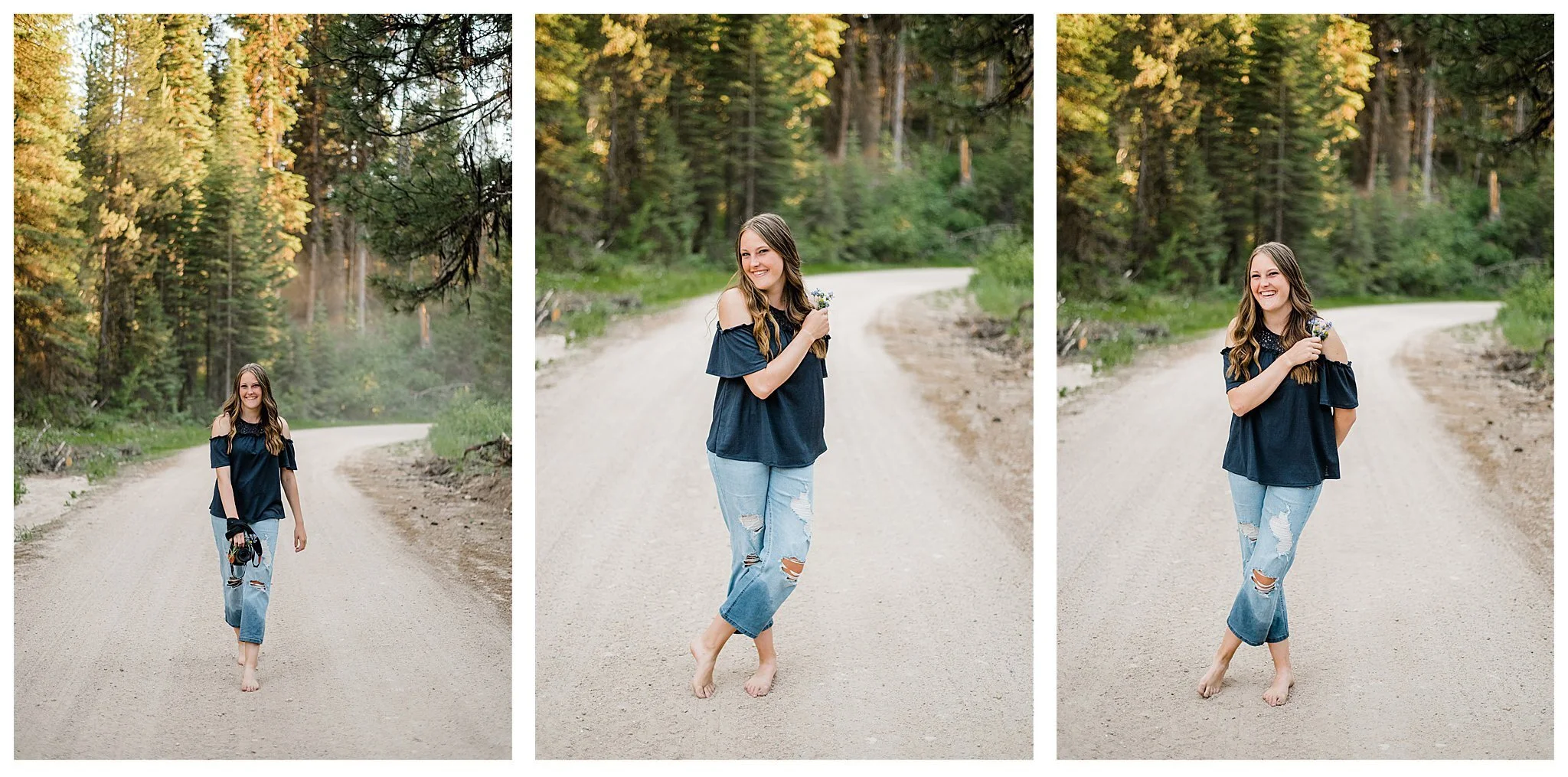 Outdoorsy Campfire Senior Session in Idaho — SS Photography & Design